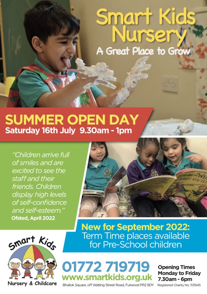 Smart Kids to open doors for Summer Open Day - Smart Kids Childcare